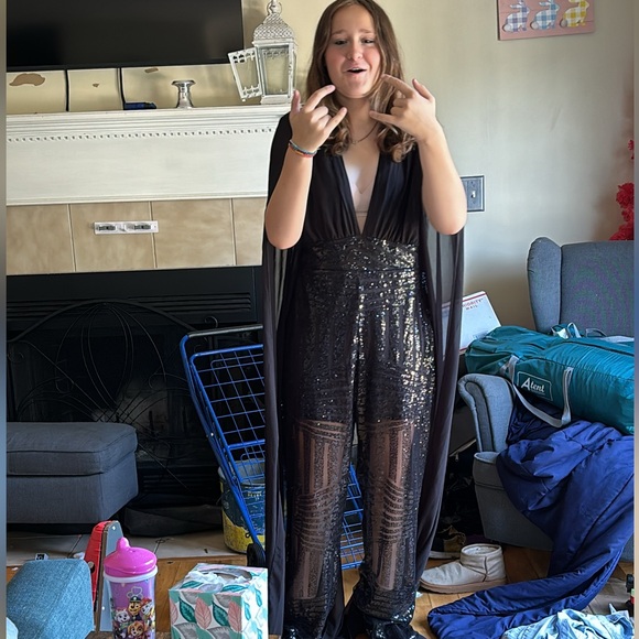 LKOUS | Pants & Jumpsuits | New Lkous Women Elegant Romper Sexy Deep V ...